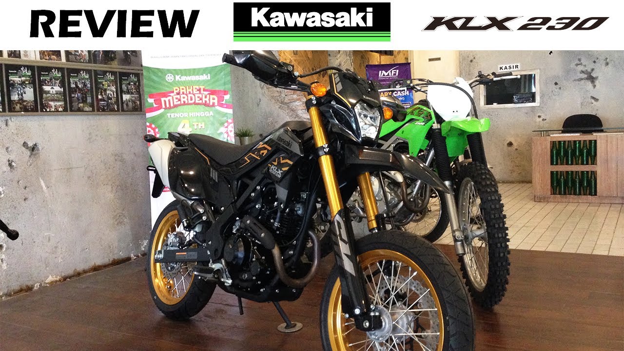SERASA MODIFIKASI | Review Kawasaki KLX 230 SM SE 2022 - YouTube