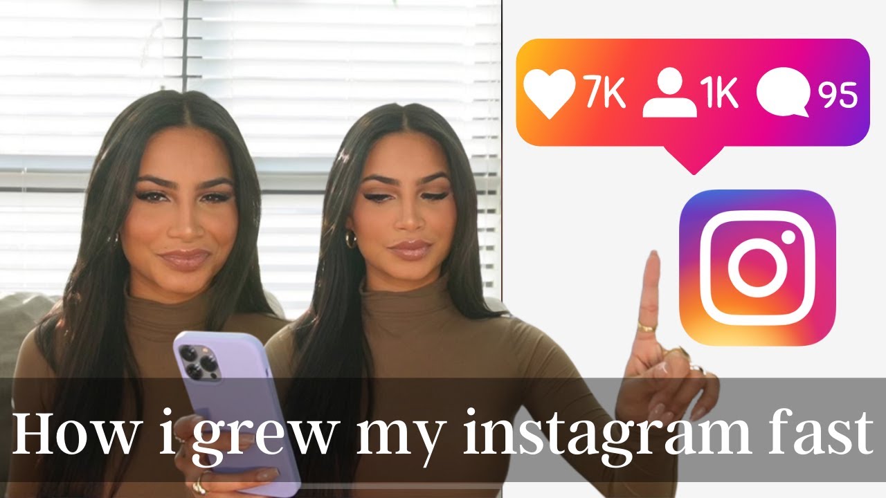 HOW I GREW MY INSTAGRAM FAST | How i went from 8k followers to 40k in 5 ...