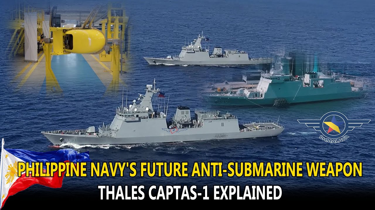LOOK: THALES' CAPTAS 1 SONAR OFFERED FOR PHILIPPINE NAVY VESSELS! - YouTube