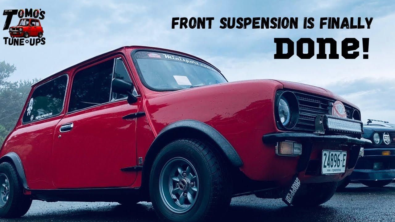 Classic Mini - Front suspension final assembly | Mayden voyage | More ...