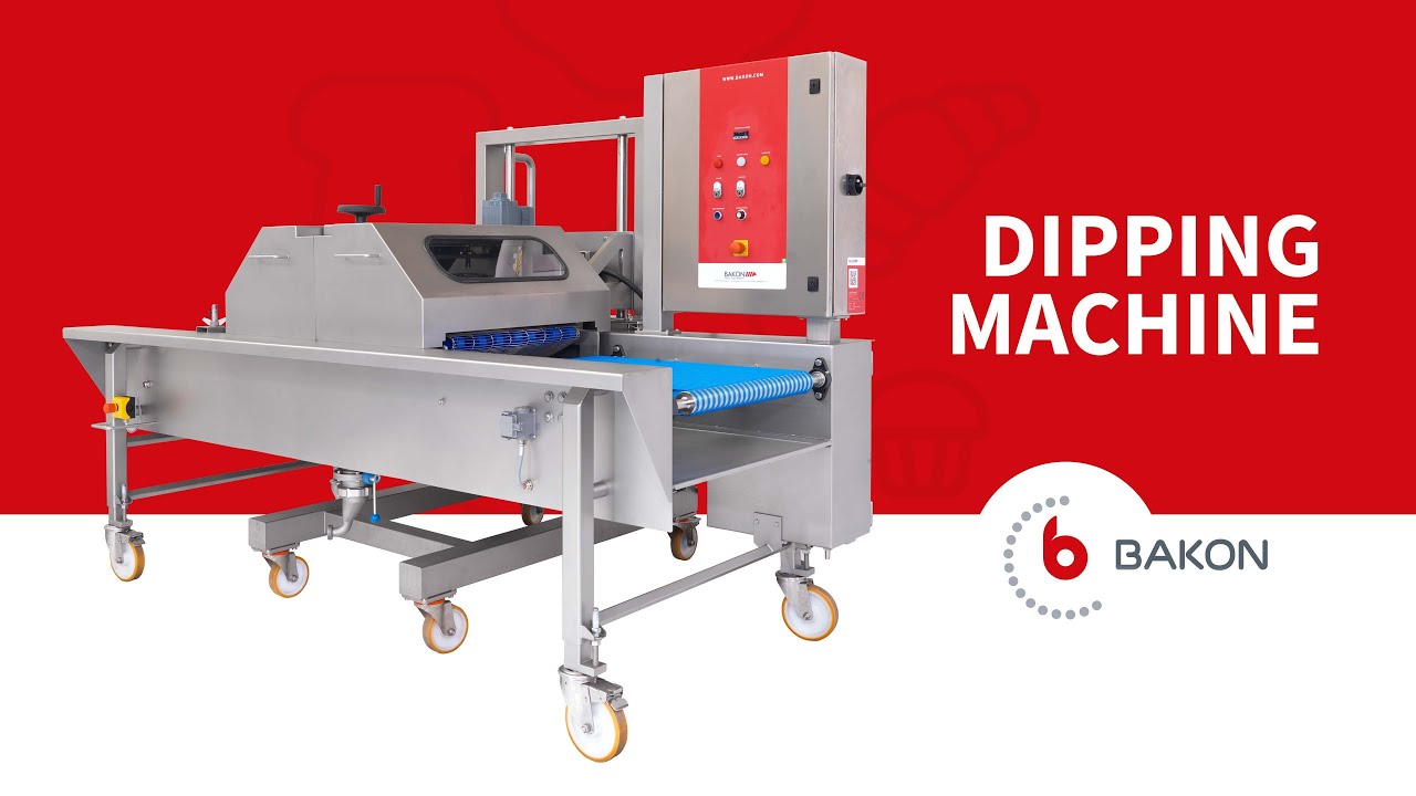 Dipping Machine | Bakon Food Equipment - YouTube