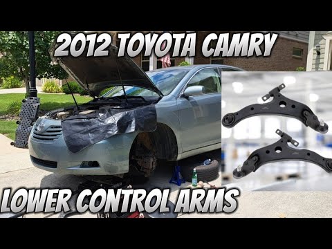 | 2012 TOYOTA CAMRY | LOWER CONTROL ARMS | Howto/Diy - YouTube