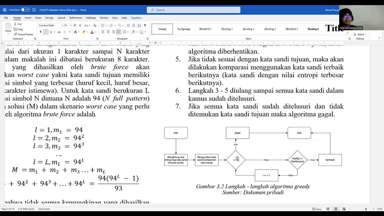 Analisis dan Pengembangan Berbagai Algoritma untuk Pemecahan Kata Sandi ...