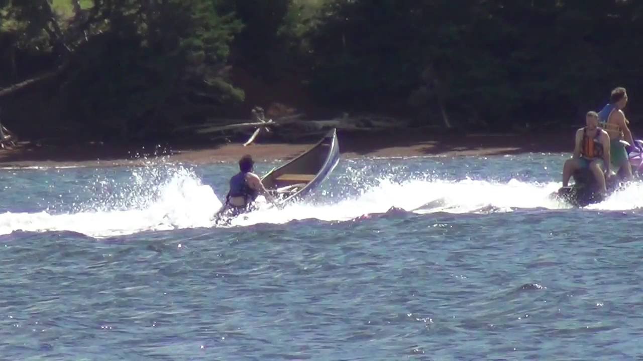 REDNECK Sea-Doo Canoeing - YouTube