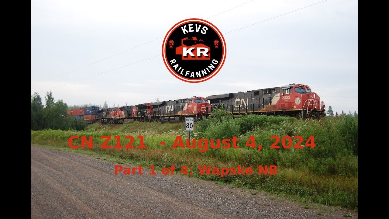 Part 1 of 4: CN Z121 at Wapske - YouTube