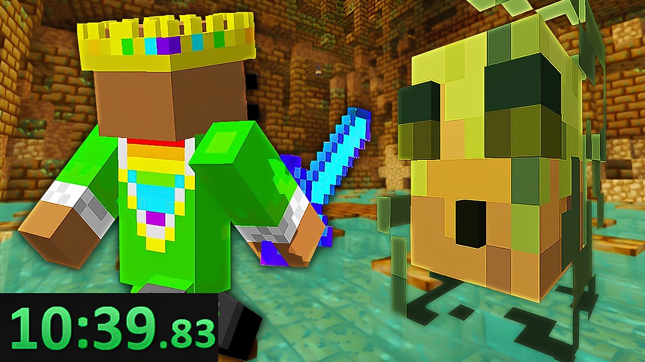 Speedrunning The Hardest Boss In Minecraft History. - YouTube