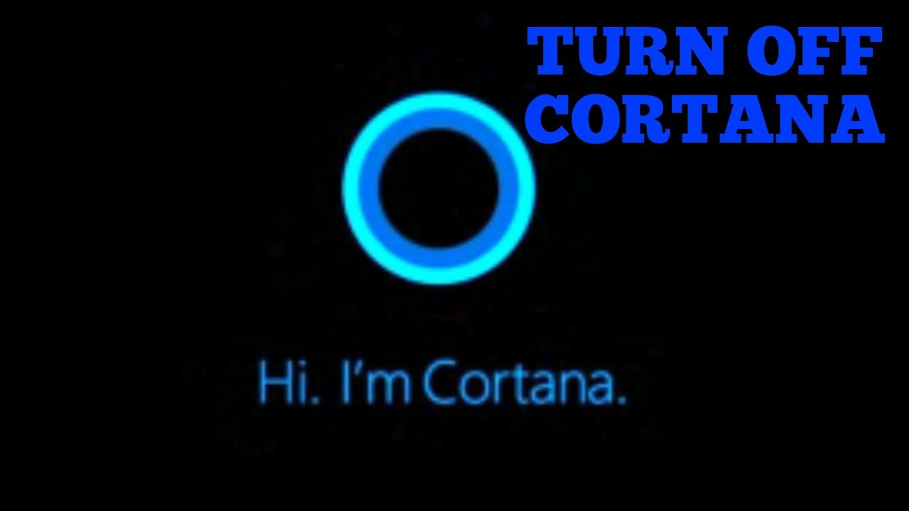 How to turn Cortana completely off on your Xbox One - YouTube