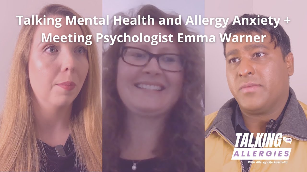 Talking Mental Health and Allergy Anxiety, Psychologist Emma Warner I ...