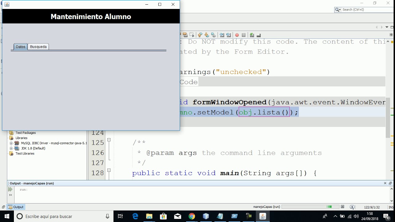 manejo de capas en java - parte 3/3 - YouTube