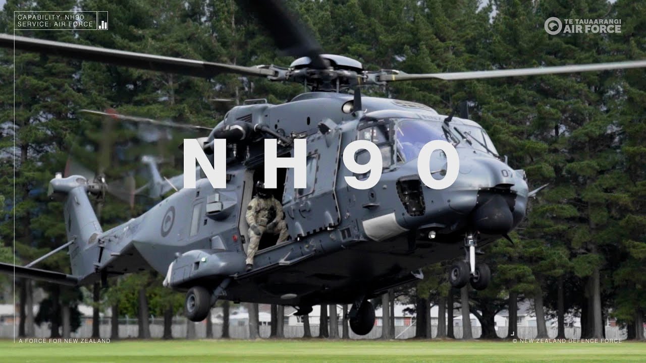 Royal New Zealand Air Force: NH90 helicopter - YouTube