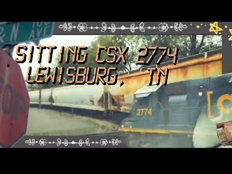 CSX 2774, former Conrail 8196, GP38-2 parked Lewisburg, TN. - YouTube