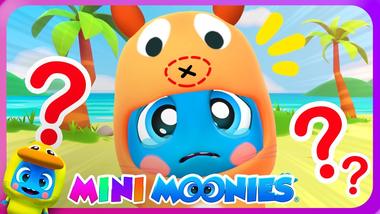 🐶 Where is my nose? 👃 Baby Songs by The Mini Moonies | Help the Moonie ...