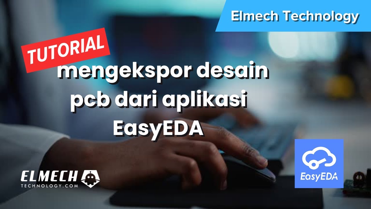 tutorial mengekspor desain pcb apk EasyEDA #arduino #easyeda - YouTube