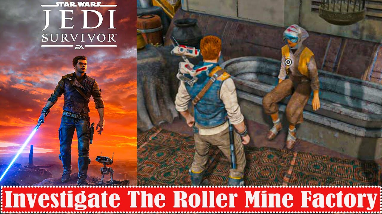 Star Wars Jedi Survivor - Investigate The Roller Mine Factory (Side ...