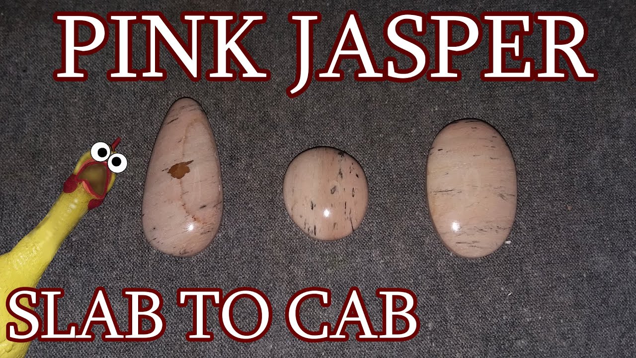 Pink Jasper slab to cabs! - YouTube
