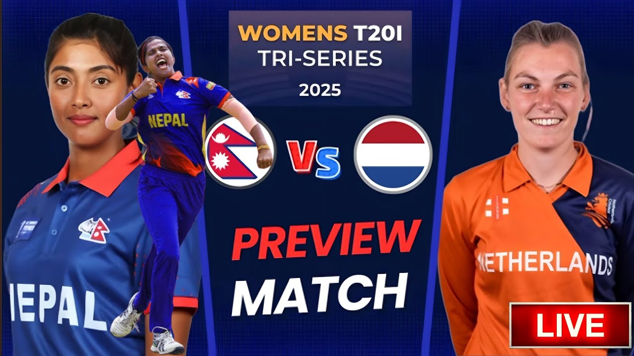 Nepal vs Netherland live t20 women's World Cup#livecricketmatch# ...
