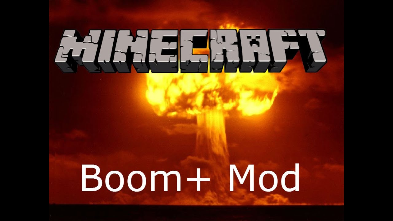 Minecraft|Boom+ Explosives Of Fun - YouTube