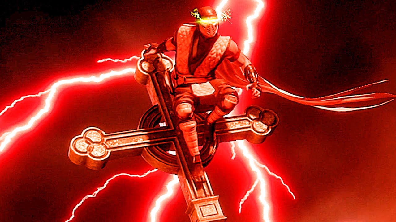 MK11 All Characters Jump off Spawns Cross (All Characters Perform Spawn ...