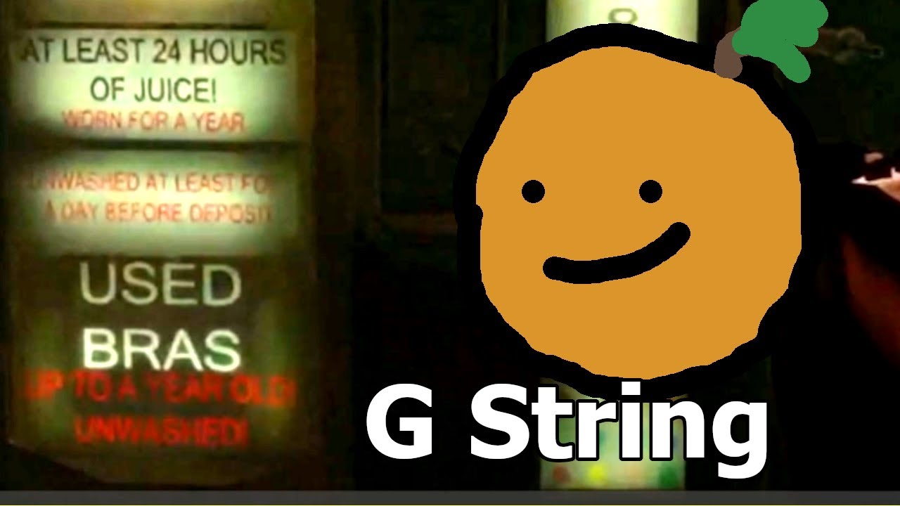 Buy My Stinky Gamer Clothes! | G String - YouTube