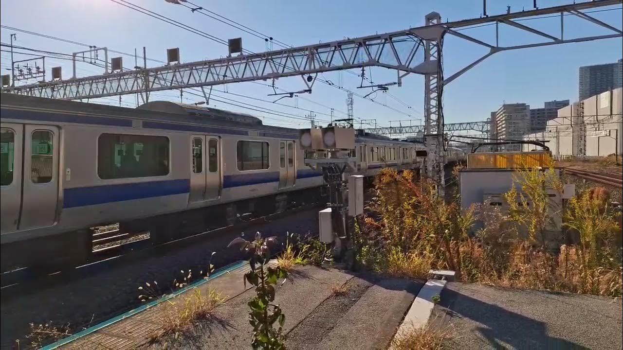 JR東日本E531系K465編成+K406編成 金町通過 20241215 134943 - YouTube