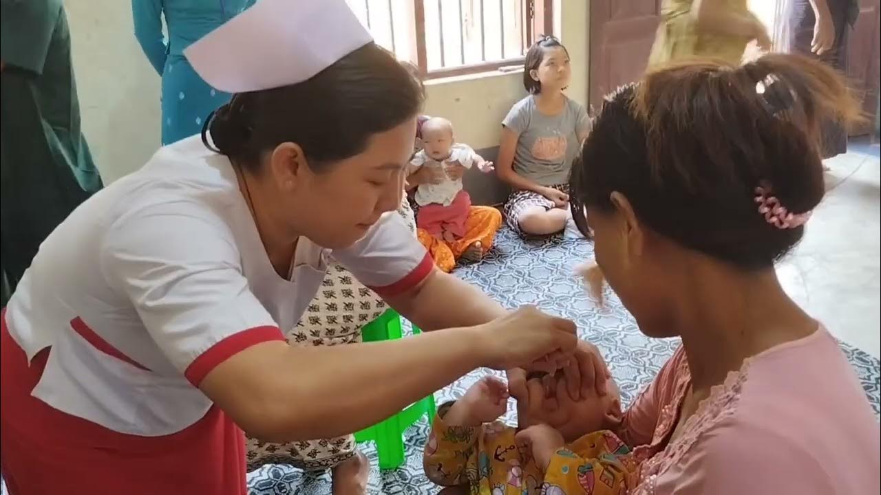 သရက်မြို့၌ မွေးကင်းစမှ အသက် ၁ နှစ်ခွဲထိ ကလေးငယ်များ ပုံမှန်ကာကွယ်ဆေး