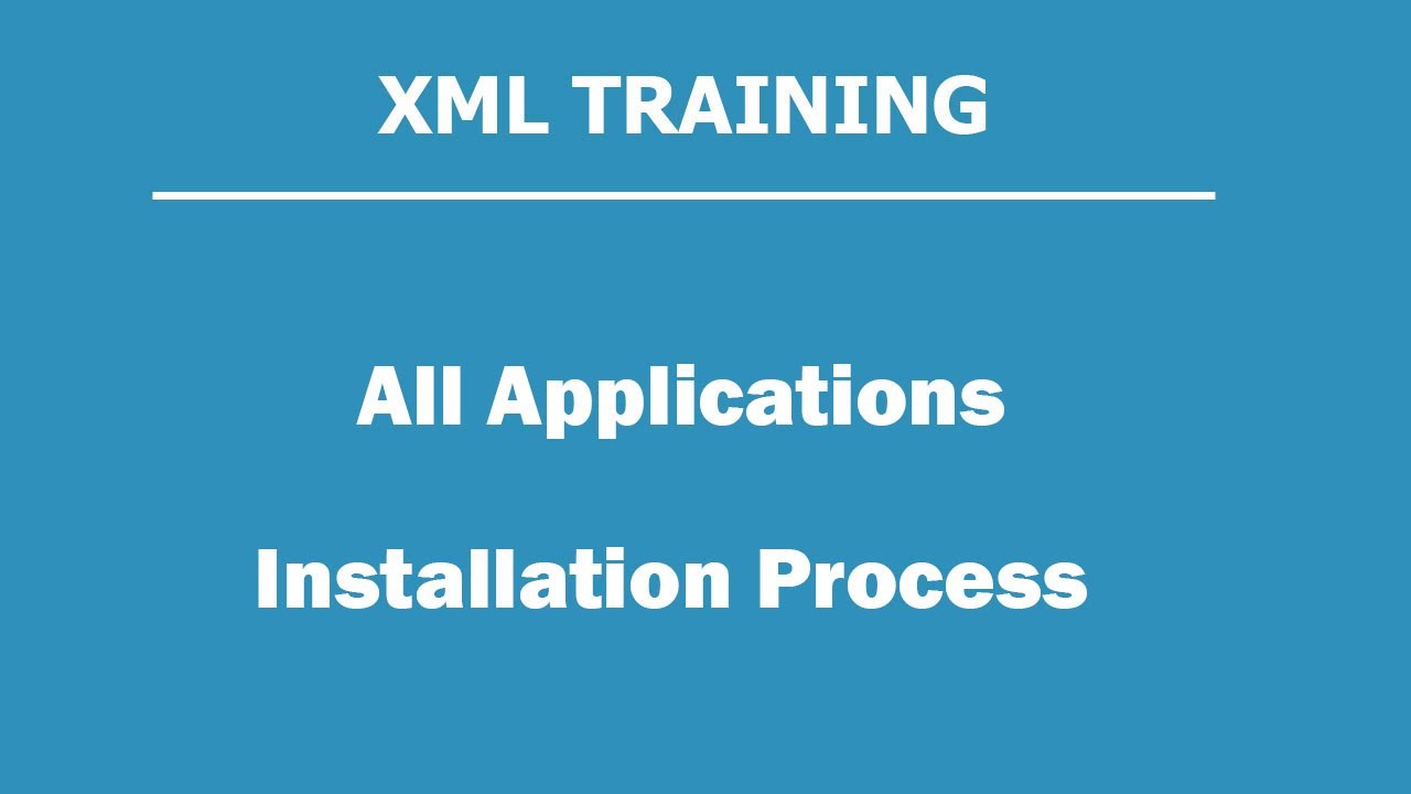 Apps Installation Process Xml Ebook Coding Xml Xmlcoding Xmlfile Ebook Epub Youtube