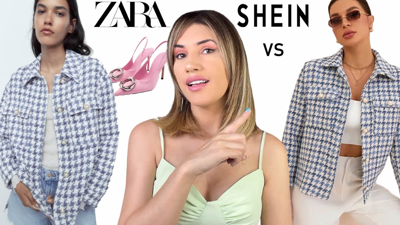 SHEIN x ZARA | As mesmas roupas da ZARA na SHEIN pela METADE do PREÇO ...