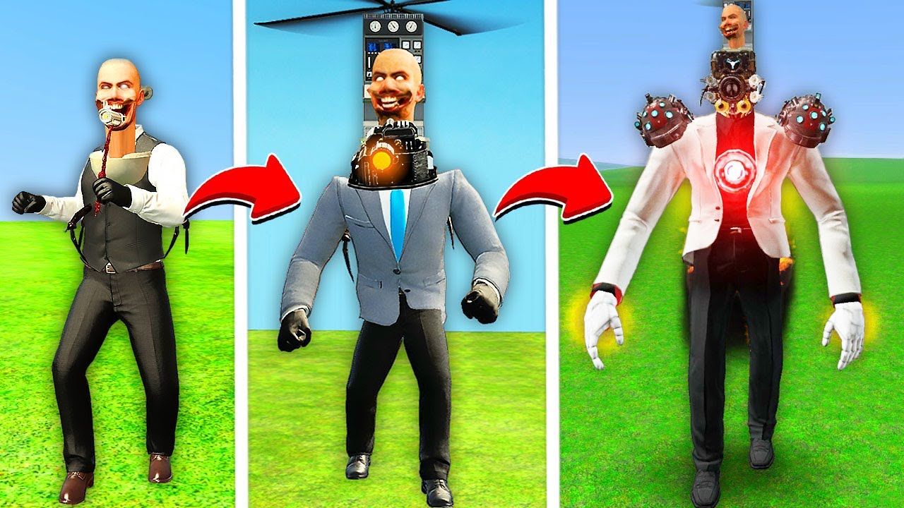 PARAZİT TITAN LAZER MAN GELİŞİMİ - Garry's Mod - YouTube