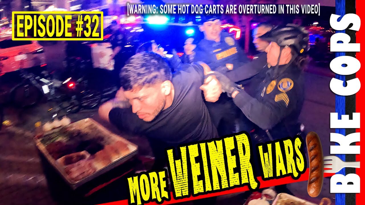 BIKE COPS Ep. 32: Even More WEINER WARS | Gaslamp Quarter (4K) - YouTube