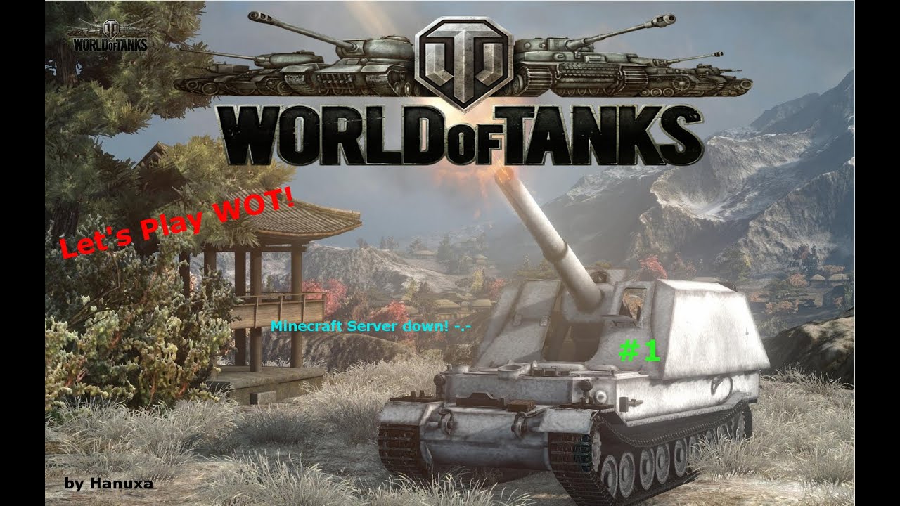 Let's Play World of Tanks! #1 GW Tiger P in Action! ^^ |Hanuxa - YouTube