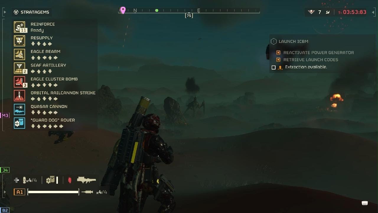 HELLDIVERS 2: Nuclear Warhead Trap - YouTube