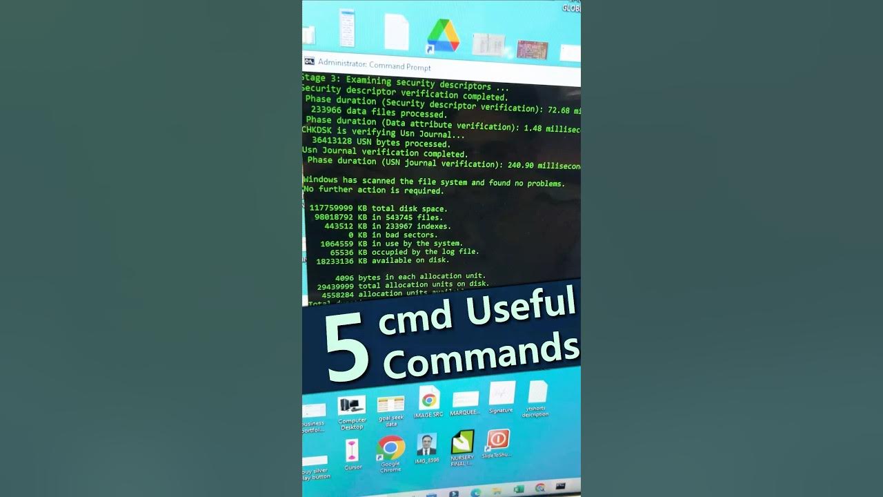 😎🔥5 Most Useful Cmd Commands💥You must know #shorts #ytviral #computers ...