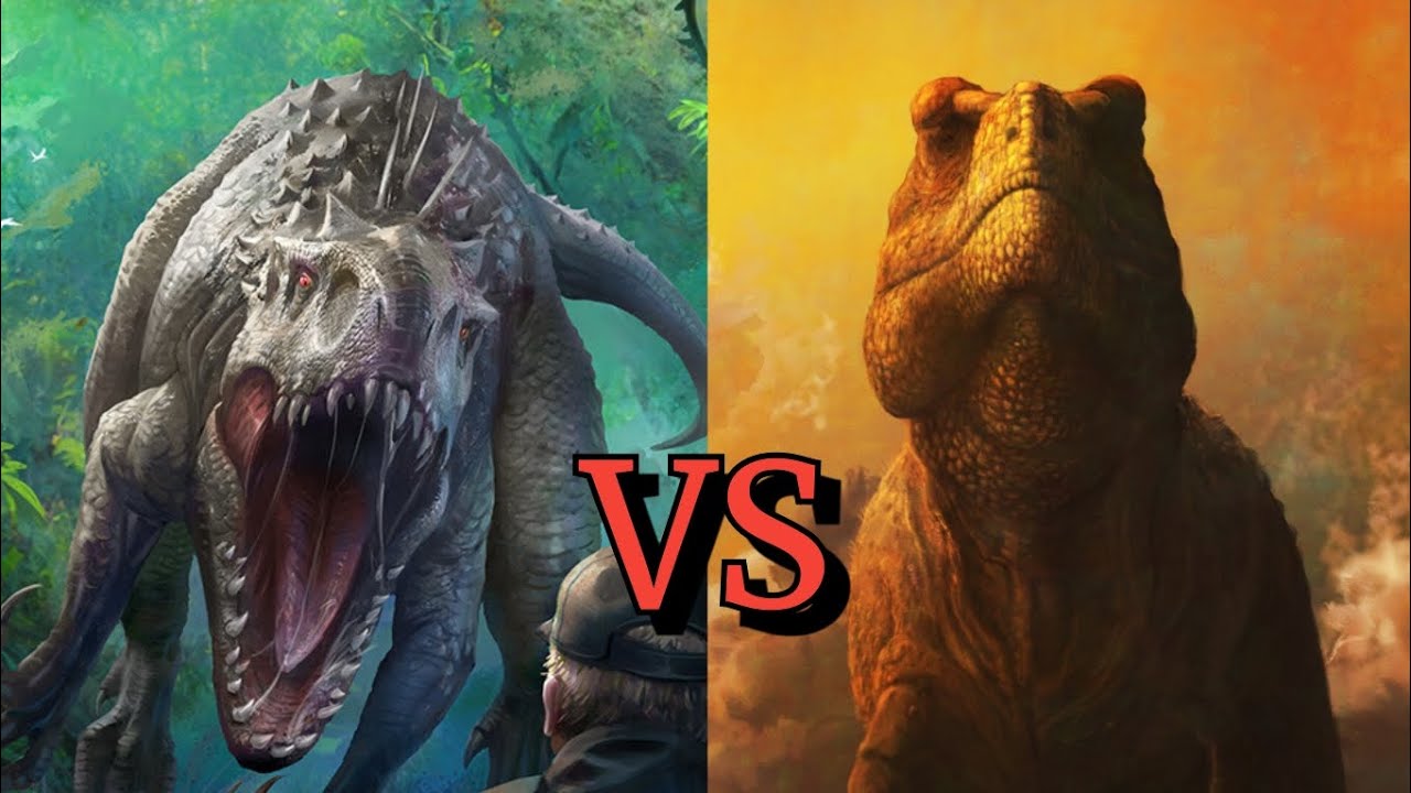 Indominus Rex vs Accurate Tyrannosaurus Rex! - YouTube