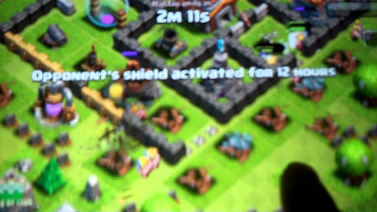 Clash of Clans (All barbarian raid) - YouTube