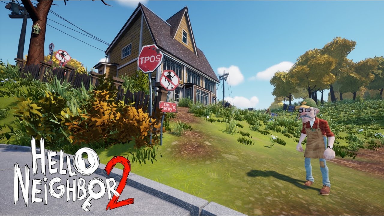 Getting Animal Heads Breaks The Hunter ~ Hello Neighbor 2 - YouTube