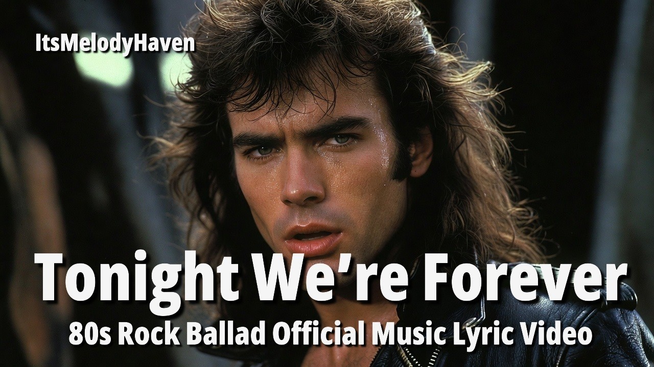 Tonight We’re Forever 80s Rock Power Ballad Official Music Lyric Video ...