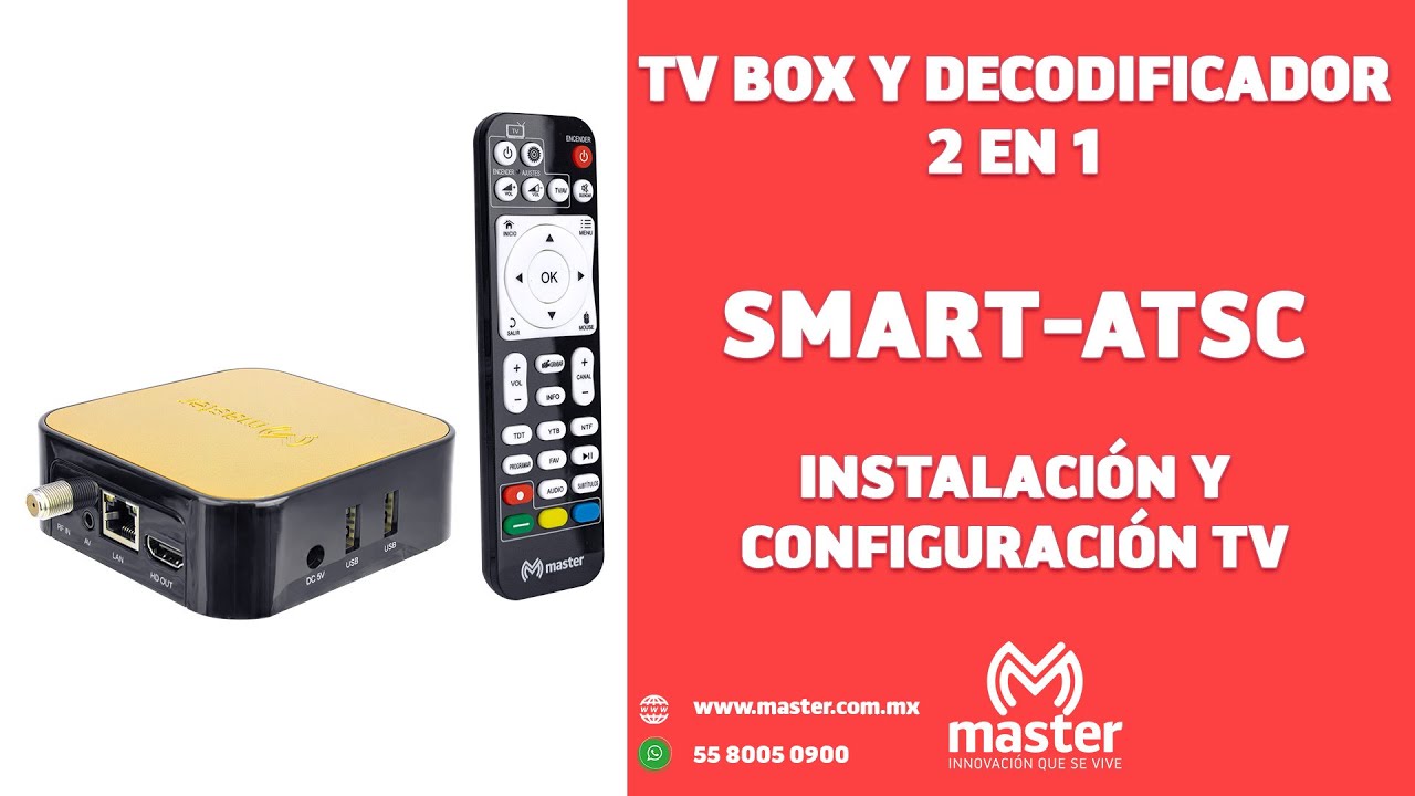 Convierte tu TV vieja en una SMART-TV y decodificador digital II MASTER ...