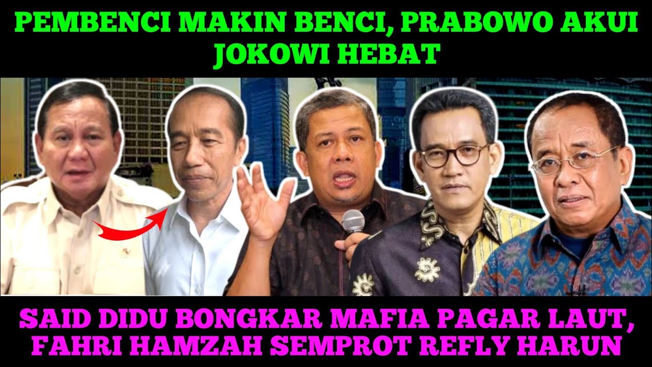 Pembenci Jokowi makin sakit hati karena Prabowo masih mengakui ...