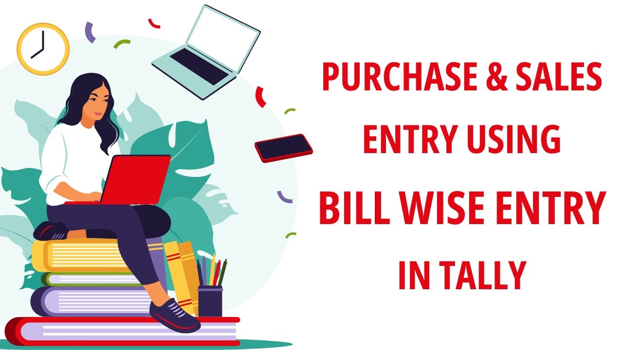 Purchase and Sales Entry using Bill Wise Entry Option in Tally - YouTube