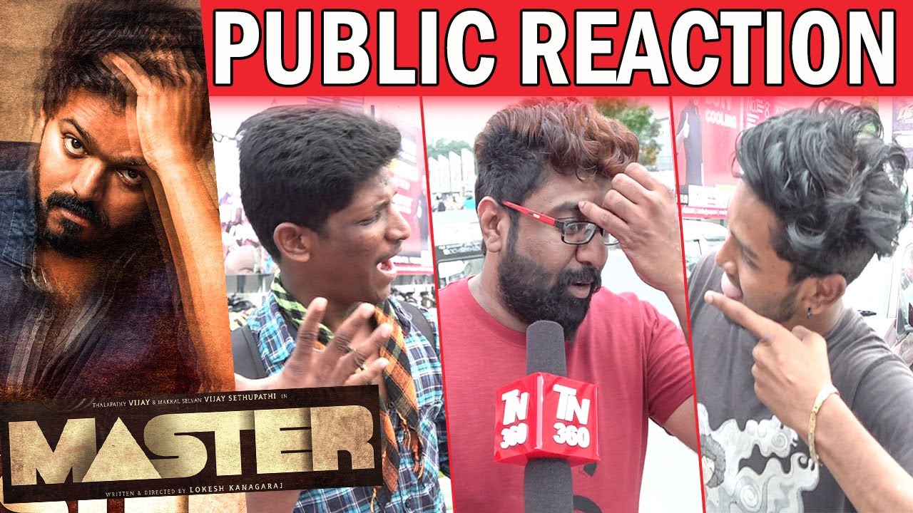 Master First Look Reaction | Thalapathy 64 First Look Public Reaction ...