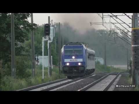 Przeciąganie składów ST44-1233,SM42-821,BR 285 121 - YouTube