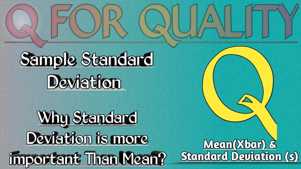 Why standard deviation is more important than mean. - YouTube