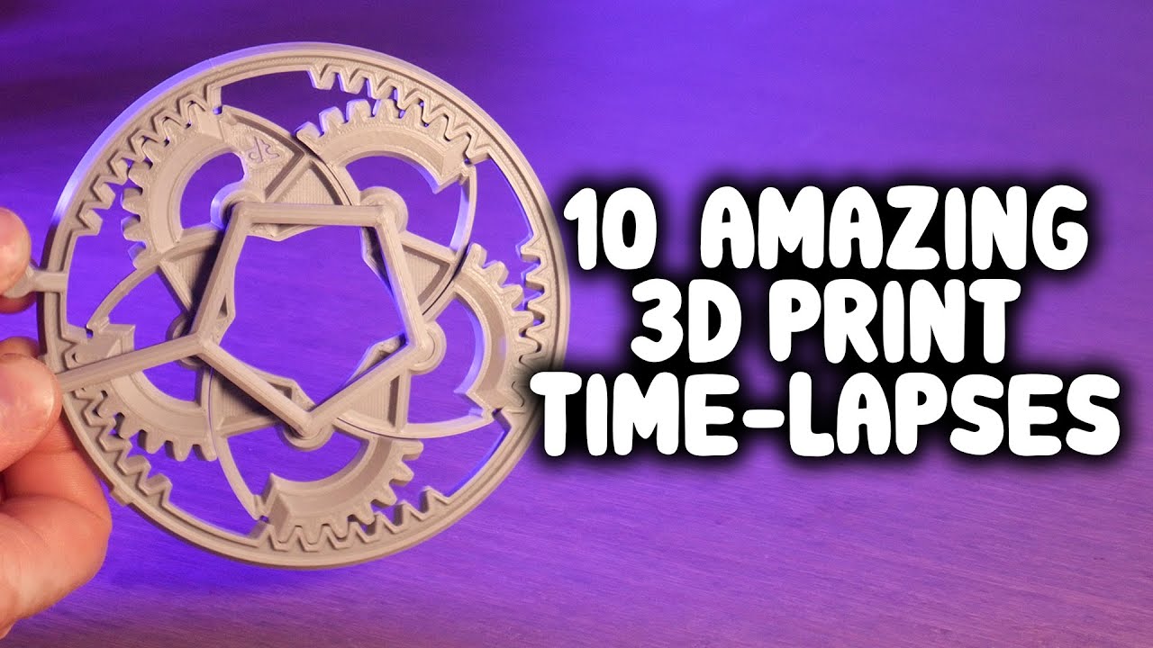 10 Epic 3D Printing Timelapses: Cool 3D Models on the Elegoo Neptune 4 ...