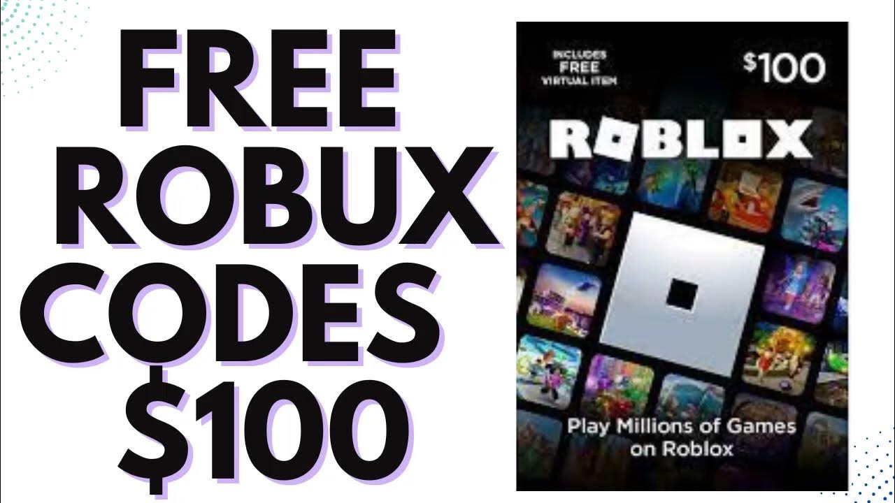 10000 Free Roblox Gift Card Codes 2024 = How To Get Free Roblox Codes ...