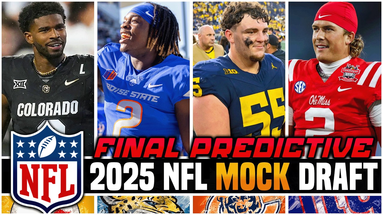 FINAL 2025 NFL Mock Draft | 2 Mocks in 1 Video - YouTube