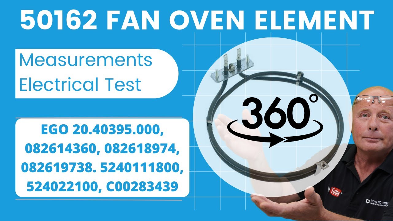 50162 Fan oven element EGO 20 40395 000, 082614360, 082618974 ...