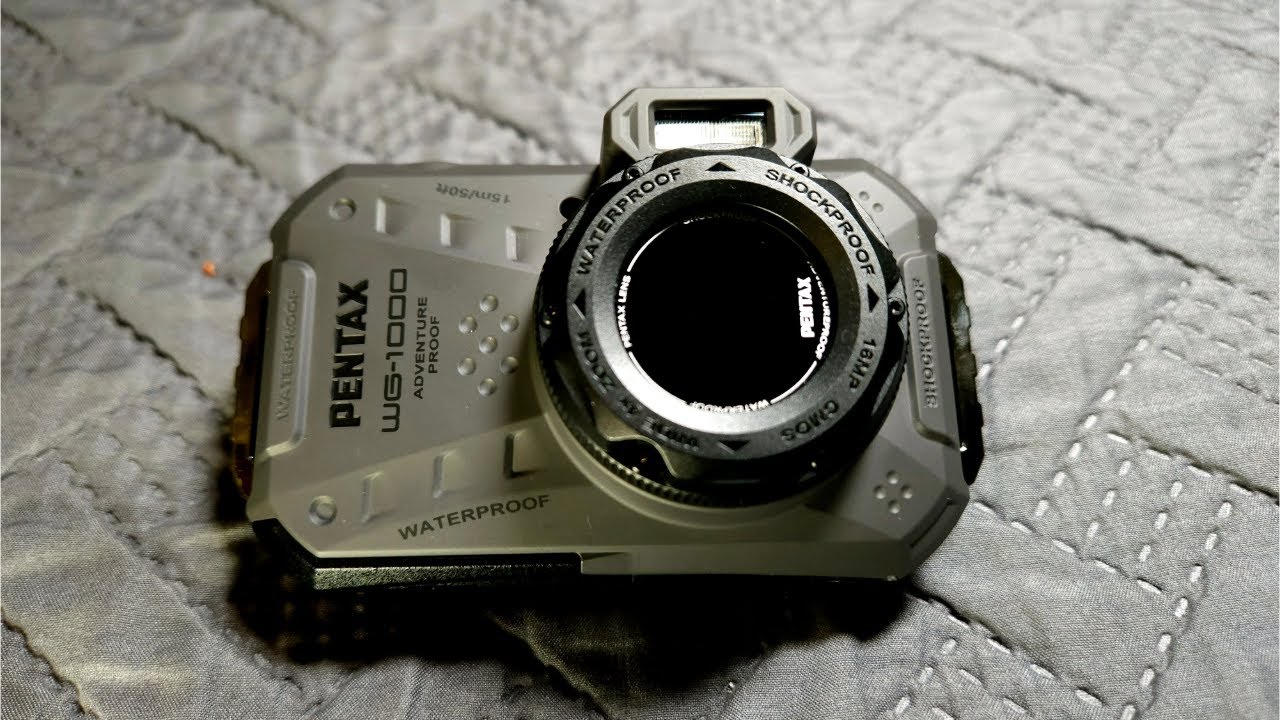 Ricoh PENTAX WG 1000 16 MP & Waterproof $200 - YouTube