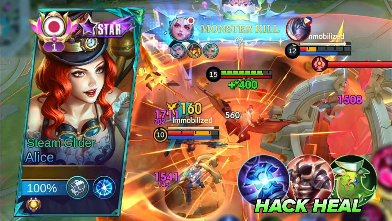 REVAMP ALICE JUNGLE NEW TRICK TO FARM FASTER ft. STARLIGHT SKIN - MLBB ...