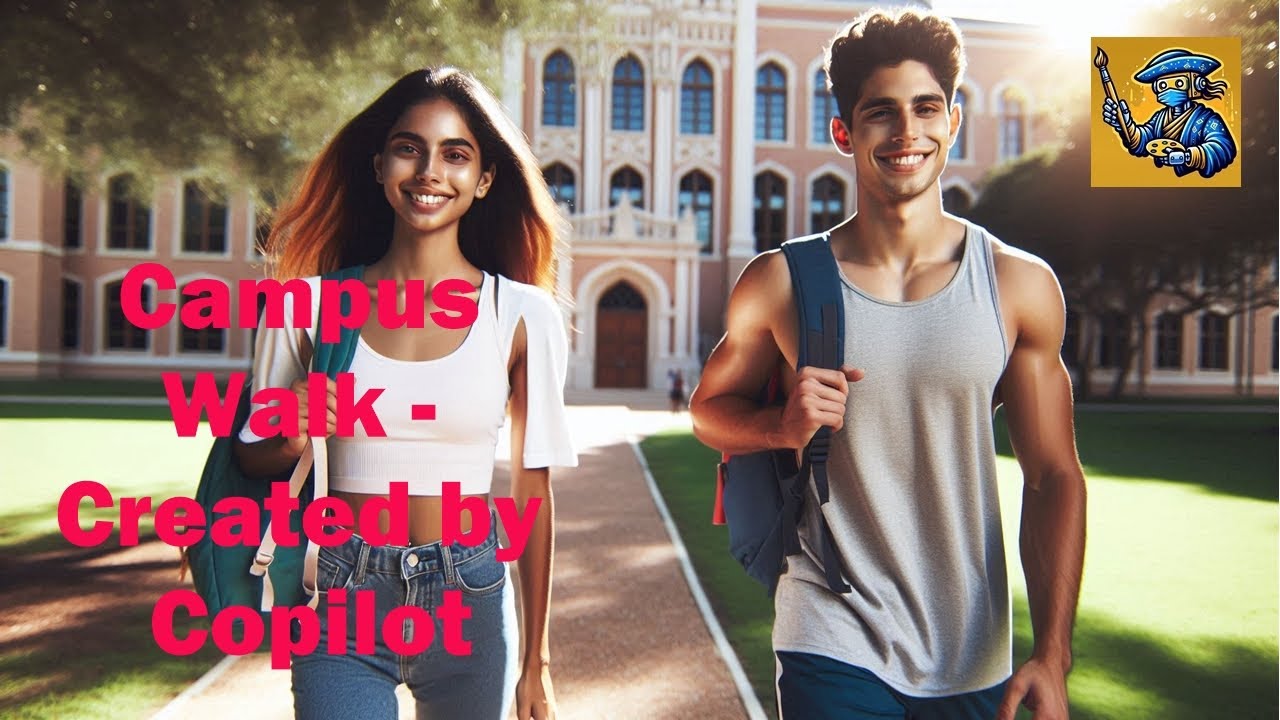 Campus Walk - Created by Copilot - YouTube