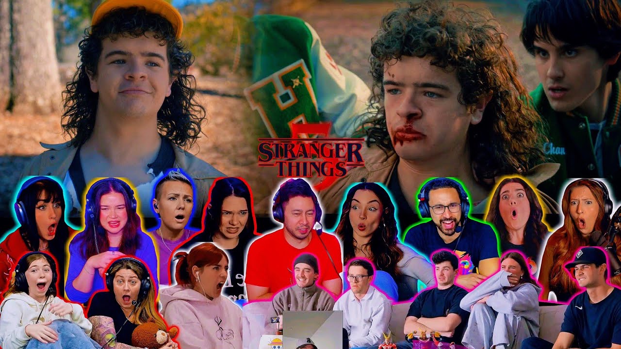 Fans React To DUSTIN BRUTALLY BEATEN IN THE CEMETERY | Stranger Things ...